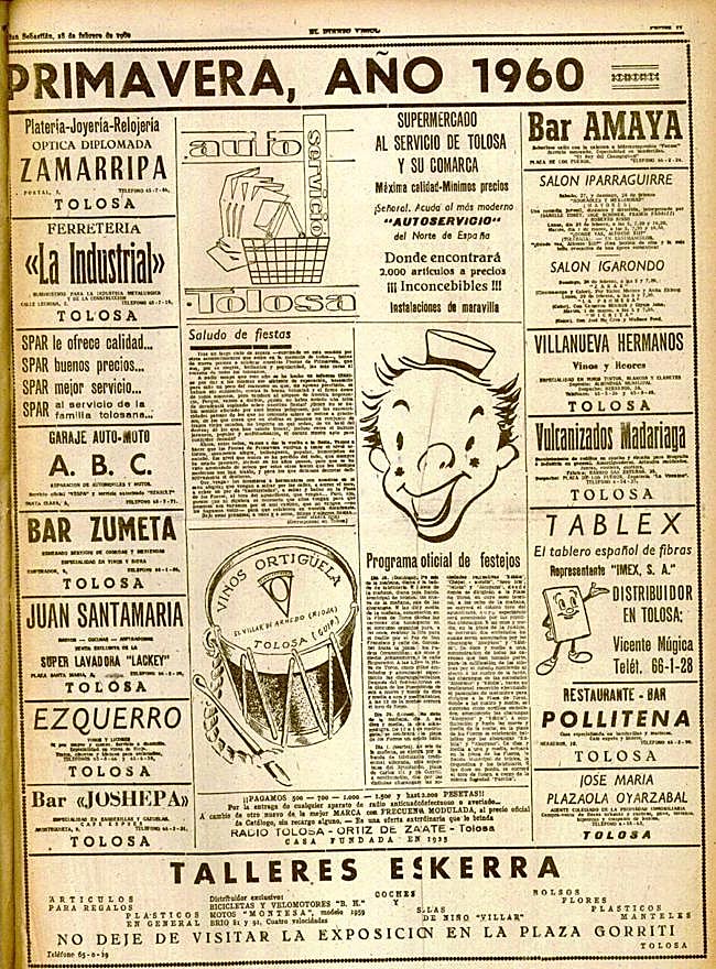 Preparando las 'fiestas de la primavera' | El Diario Vasco